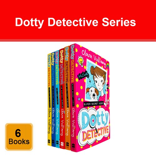 Dotty Detective Series Book 1 - 6 Collection Set by Clara Vulliamy RRP ...