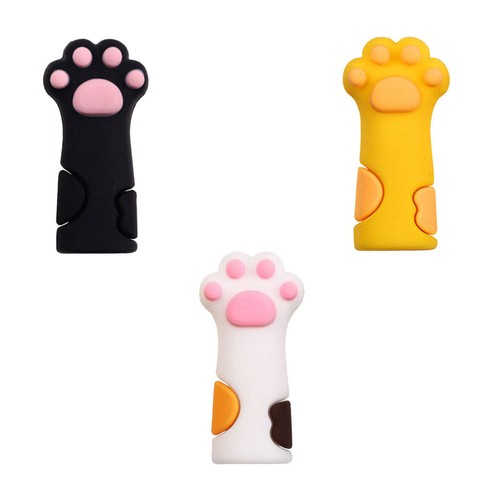 6PCS Scissors Tip Protectors Silicone Scissor Sheath Nail Cuticle ...