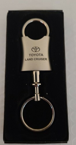 Toyota Land Cruiser Key Ring Chain Chrome Aluminum Valet Keychain HIGH ...
