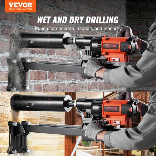3200W Concrete Core Drill Rig Stand Industrial Wet Electric Core ...