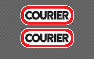 Courier Driver Stickers | Van Truck Delivery Decal | eBay Australia