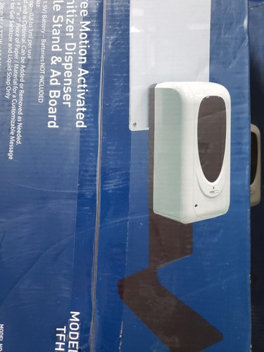 Touch-Free Motion-Activated Sanitizer/Soap Dispenser with Table Stand ...