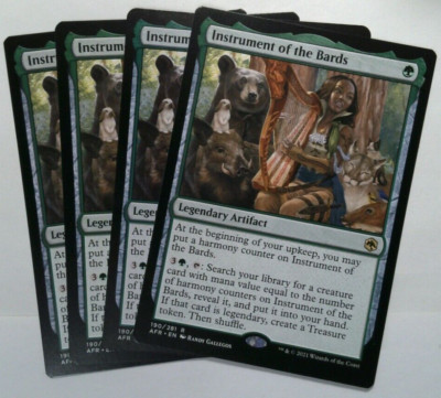 Mtg - Instrument Of The Bards x4 | eBay