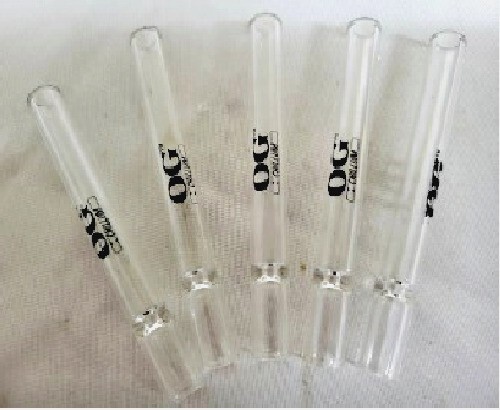 5 Pack OG Glass 4 1/8" - Thick Chillum One Hitter Tobacco Pipes | eBay