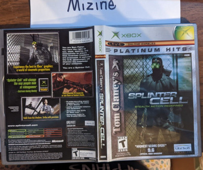 Tom Clancy's Splinter Cell Platinum Hits (Microsoft Xbox, 2003 ...