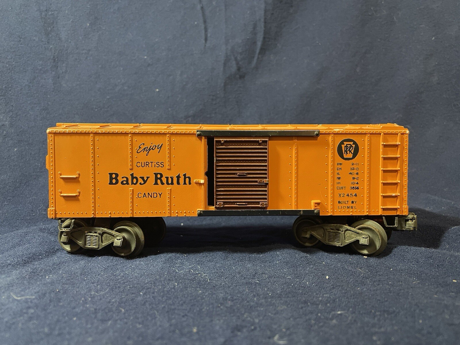 Lionel X2454 Baby Ruth Box Car Trains Postwar PRR O Scale for sale ...