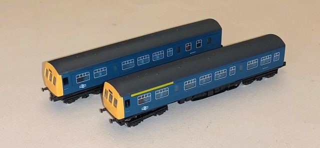 Graham Farish N Gauge 8136 Class 101 DMU BR Blue 2 Car Running for sale ...
