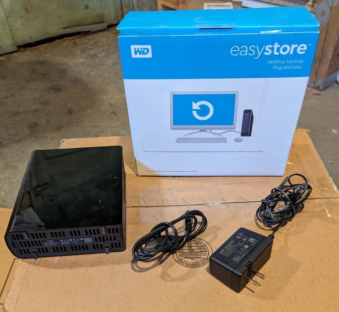 Western Digital WD EasyStore WDBAMA0140HBK 14TB External Hard Drive USB ...