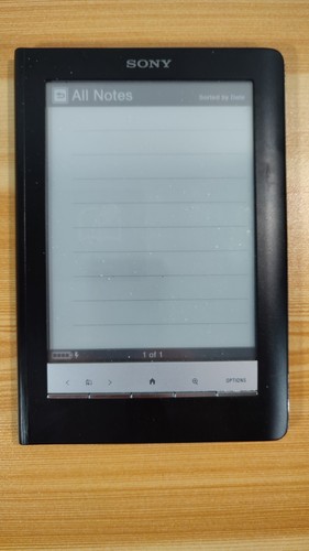 Sony EReader Digital Book Reader - For Repair Only | eBay