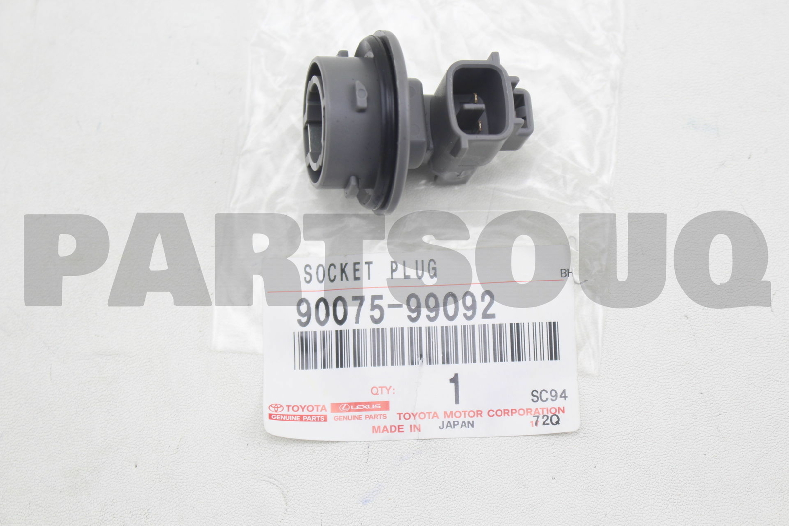 9007599092 Genuine Toyota FOG LAMP SOCKET PLUG ASSY 90075-99092 | eBay