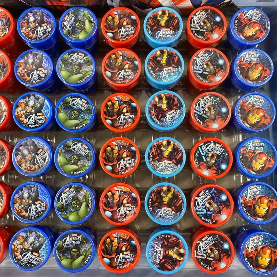 Marvel Avengers Self Ink Stamps Birthday Party Favors Gift Bag Filler ...