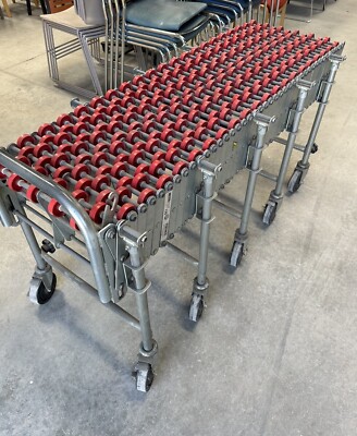 NestaFlex 175 18" Wide Gravity Skate Wheel Flexible Conveyor 18 long ...