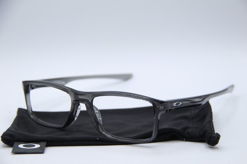 NEW OAKLEY OX8081-0655 PLANK 2.0 GREY SMOKE AUTHENTIC FRAMES EYEGLASSES ...