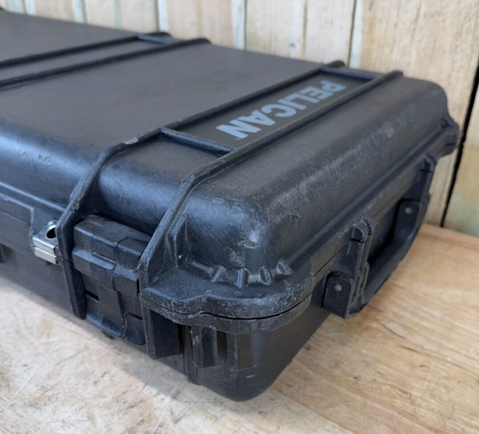 Pelican 1720 Rifle Case Protector Rolling Black Long Grade AB Free Ship ...