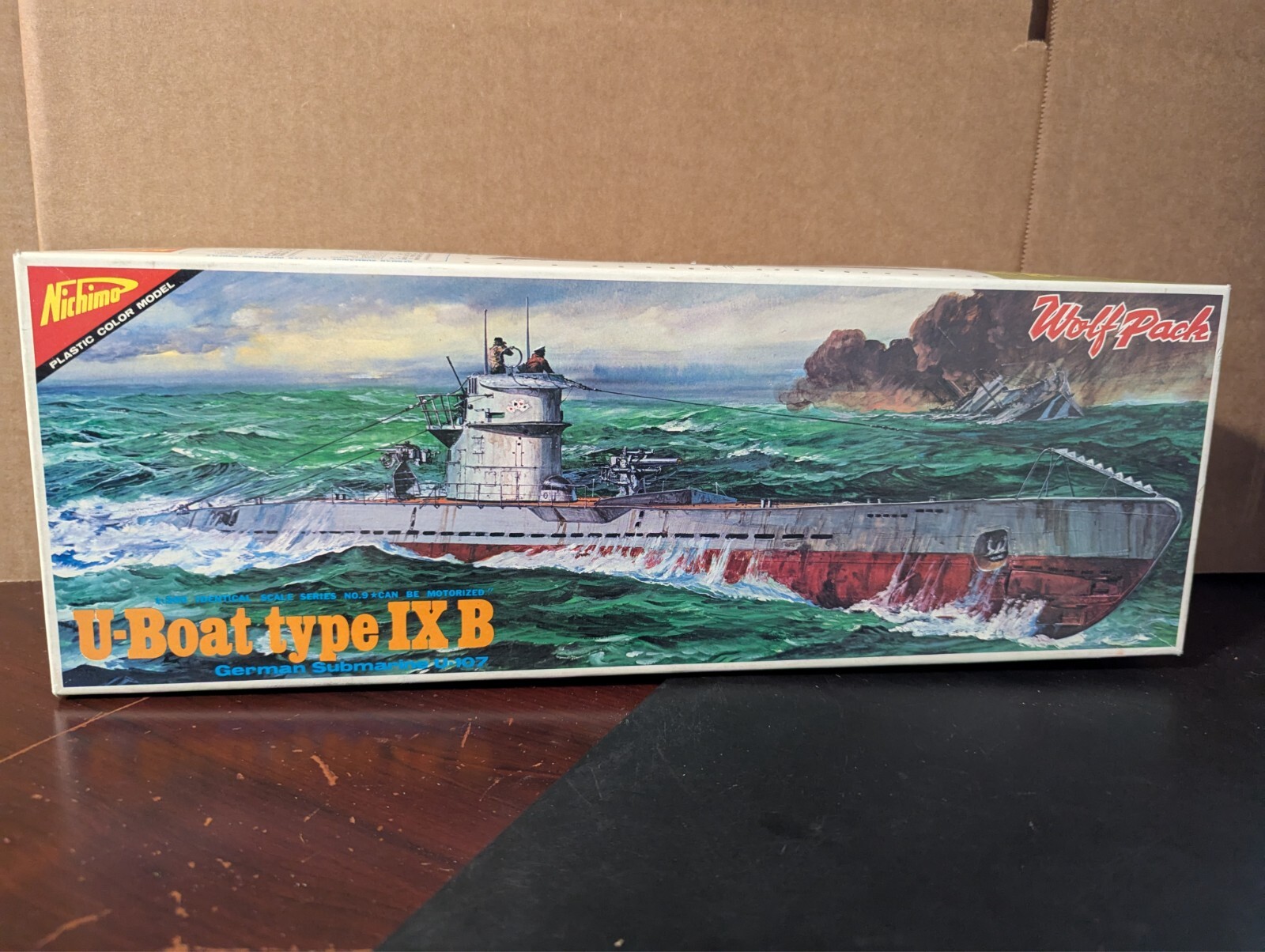 NICHIMO U-BOAT TYPE IXB 1:200 | eBay