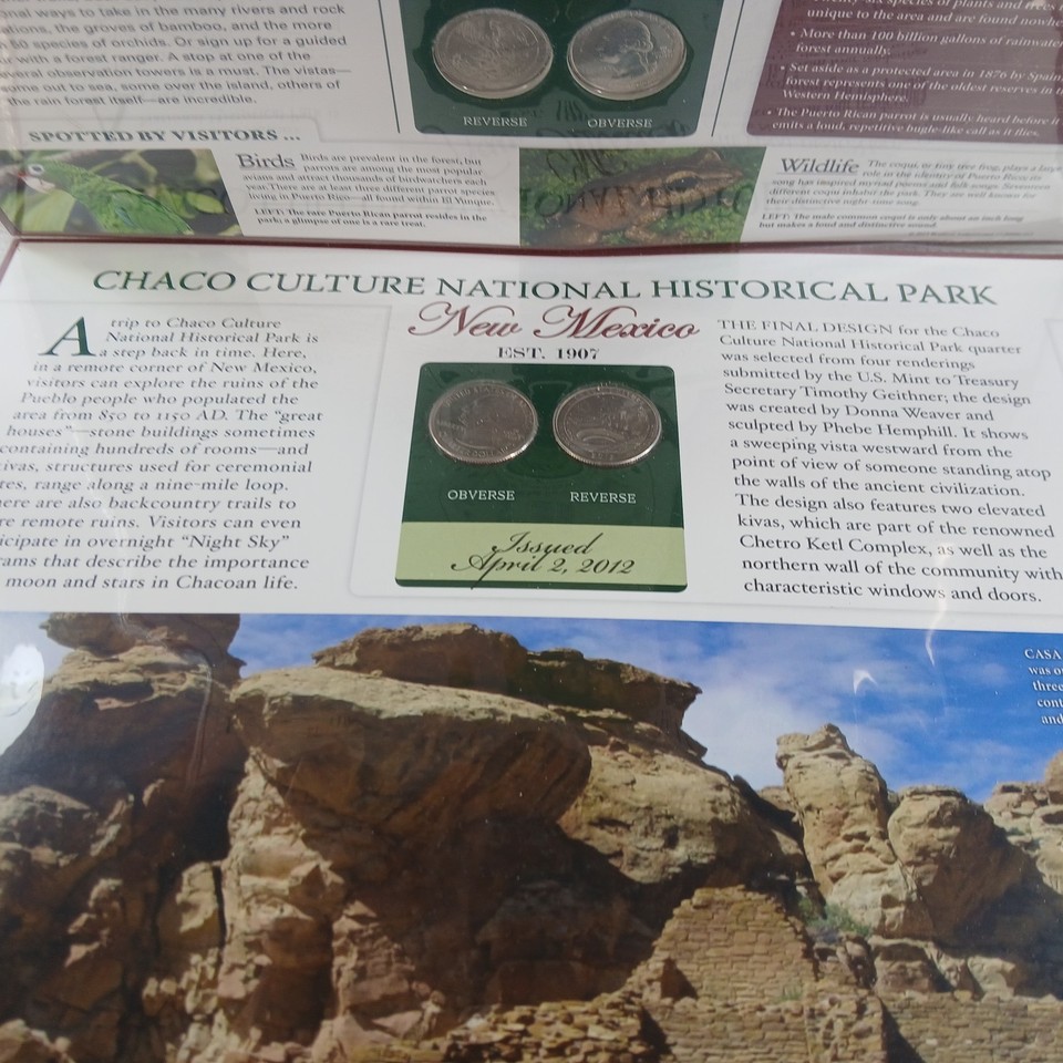 The National Parks Quarters Collection 2010-2020 Complete 56 Panels ...