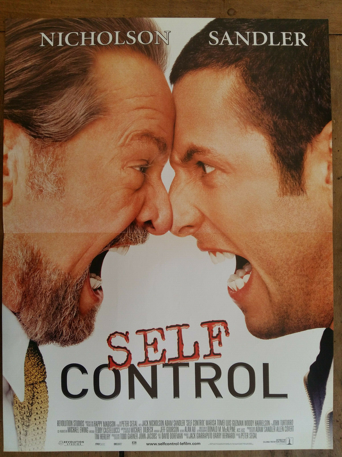 Poster Self Control Peter Segal Jack Nicholson Adam Sandler 40X60cm | eBay