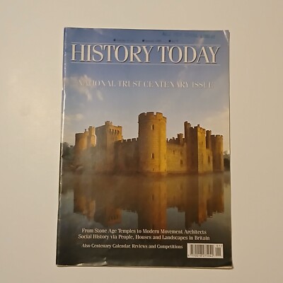History Today Magazine January 1995 National Trust Centenary Issue | eBay