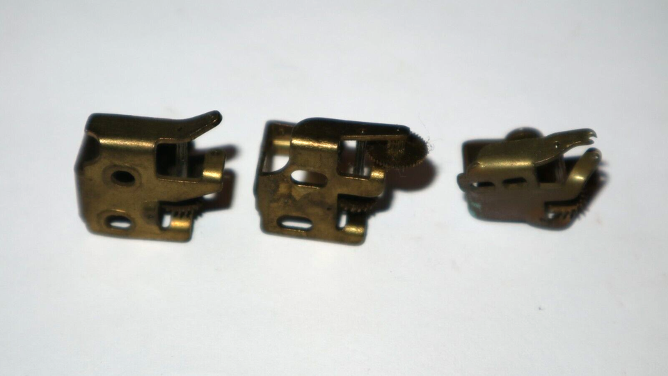 Lot of 3 Vintage Swiss Music Box Movement Fly Wheel Governor parts ...