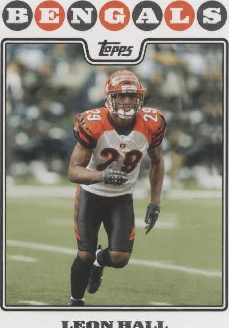 2008 Topps - Leon Hall #257 for sale online | eBay