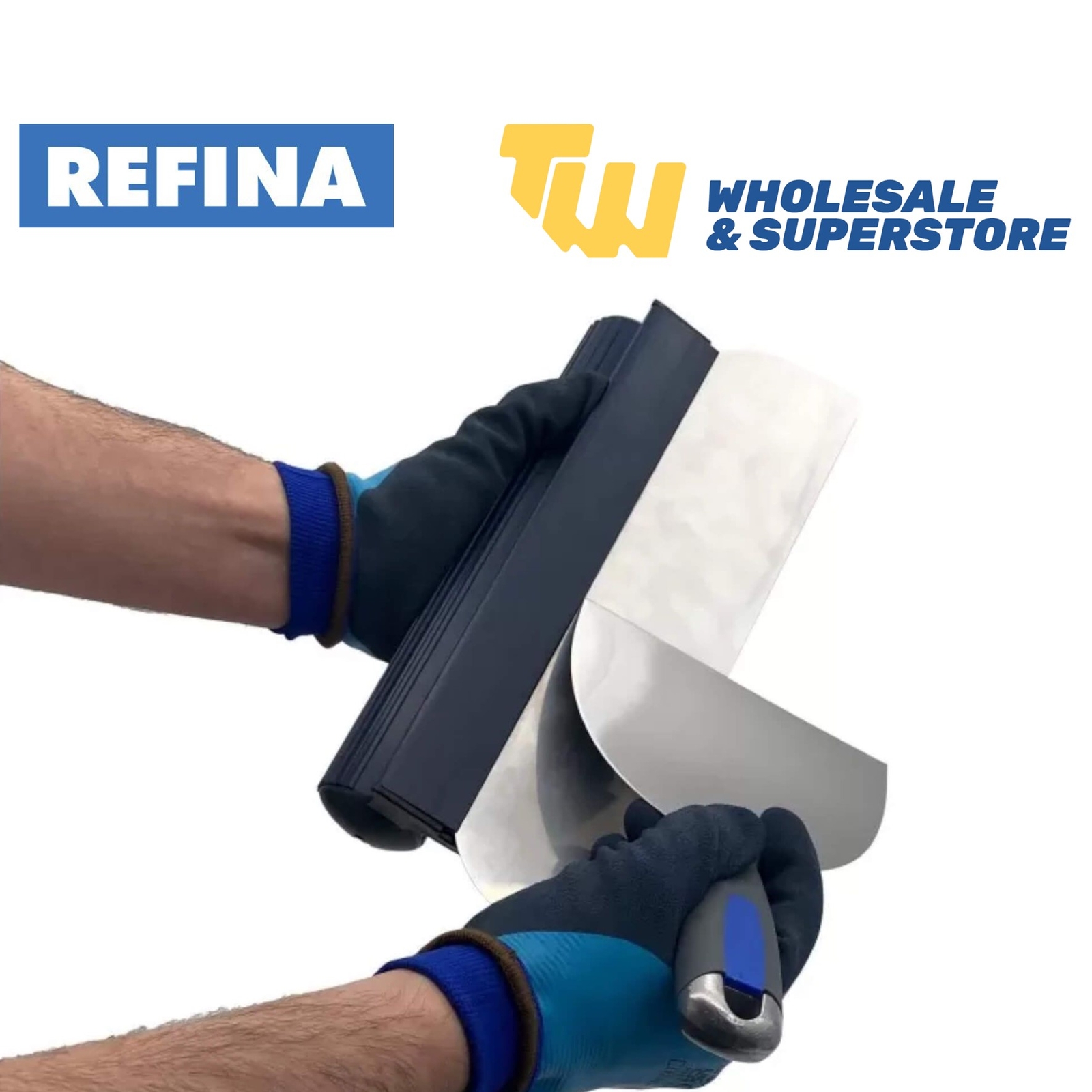 Refina X-Skim Spatula Skimming PLAZI Stainless Steel Interchangeable ...