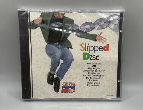 Slipped Disc CD 1993 Billboard Crystal Pepsi promo EMF Pixies Archer ...