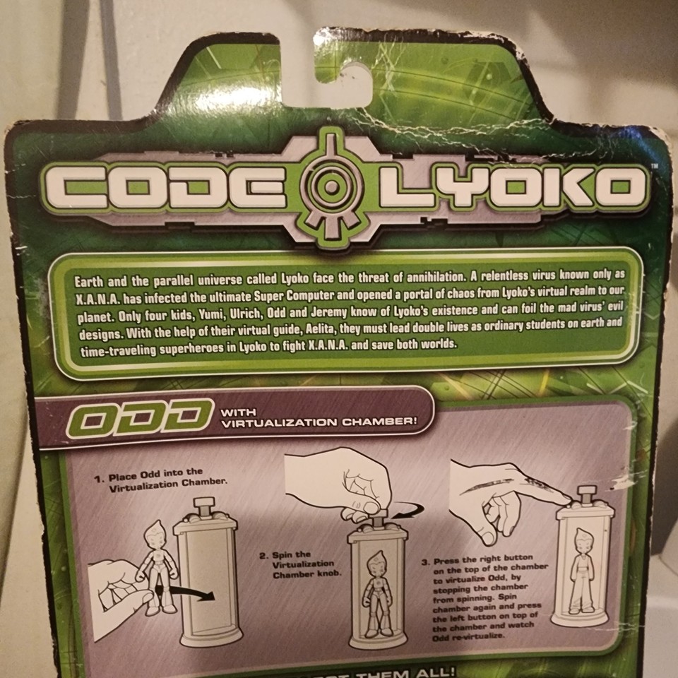 Code Lyoko Virtualization Chamber,ODD Action Figure | eBay