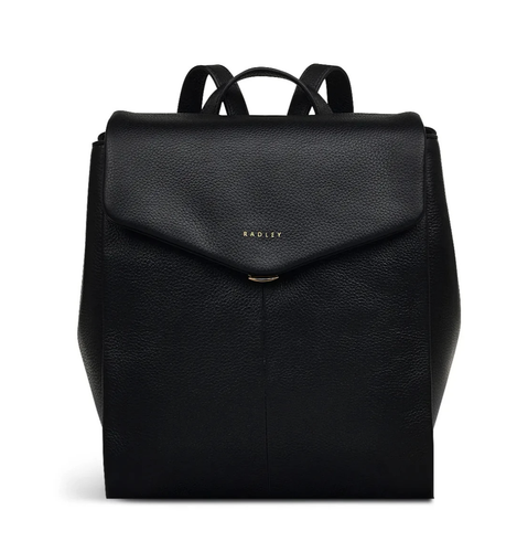 Radley Southwark Road Small Leather Backpack Black Bag Rucksack - RRP £ ...