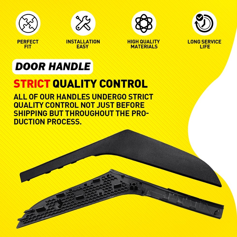 Left Right Front Rear Inside Door Handle Black Fits For VW Golf 6 MK6 ...