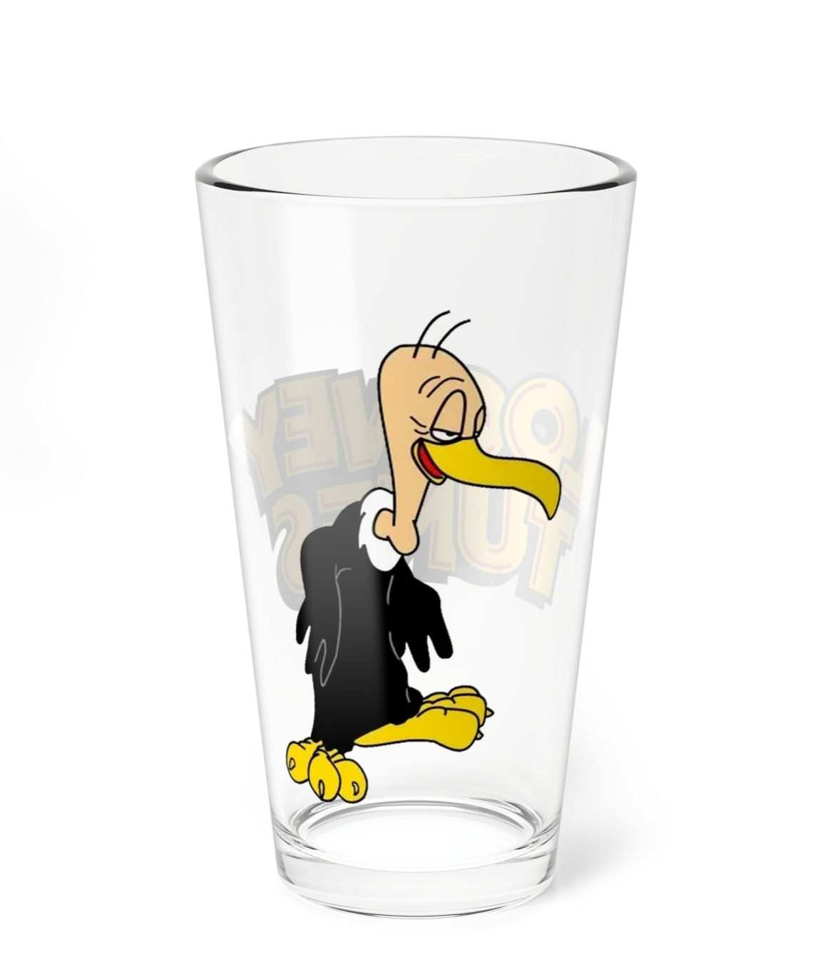 Beaky Buzzard Pint Glass, 16oz - Looney Tunes - Bugs Bunny Foe - Merrie ...