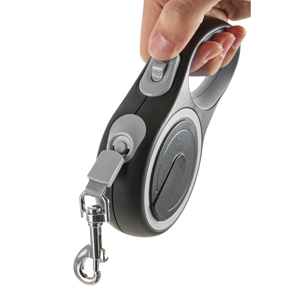 Extra Strong Retractable Dog Lead Extendable Dog Walking Running Leash ...
