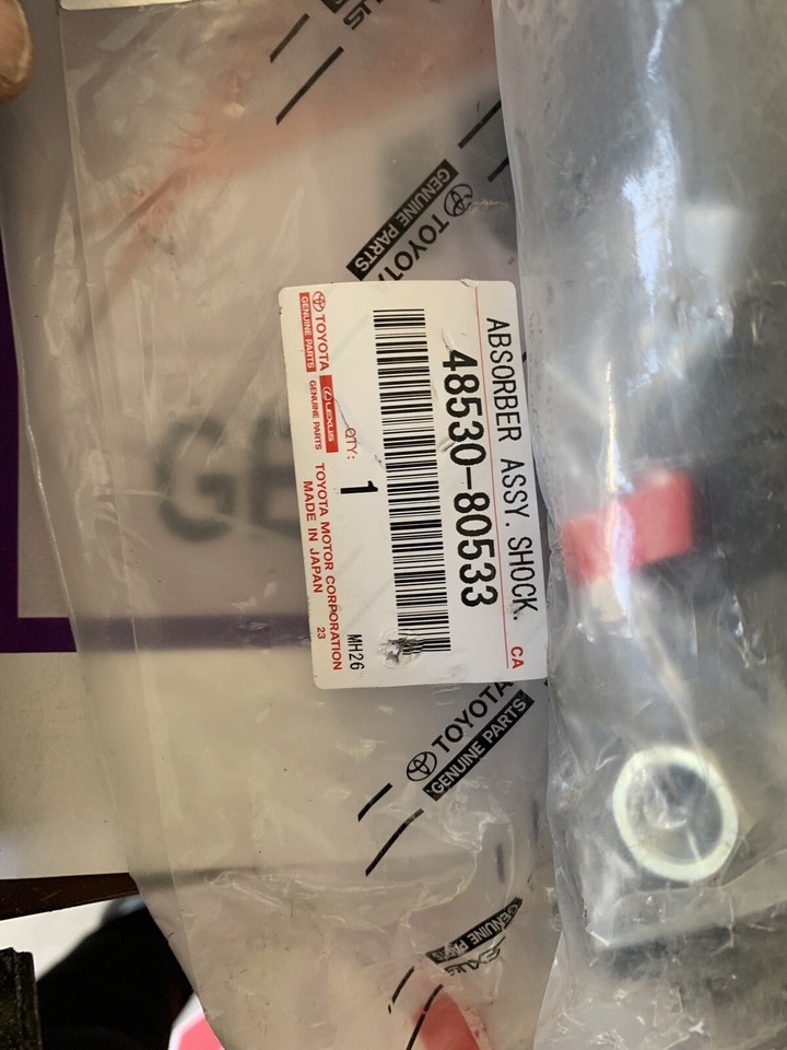 Toyota Prius 2010 - 2015 Rear Shocks Absorber Set Genuine OEM | eBay