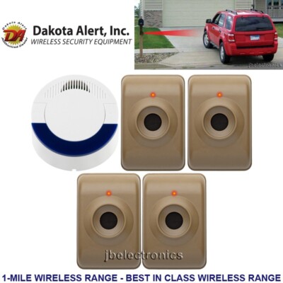 DAKOTA ALERT DCMA-4000 WIRELESS MOTION DRIVEWAY SECURITY ALARM - 4 ...