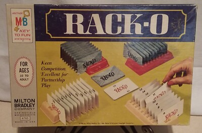 Racko card game 1961 Complete #4765 MB Milton Bradley Free Shipping | eBay