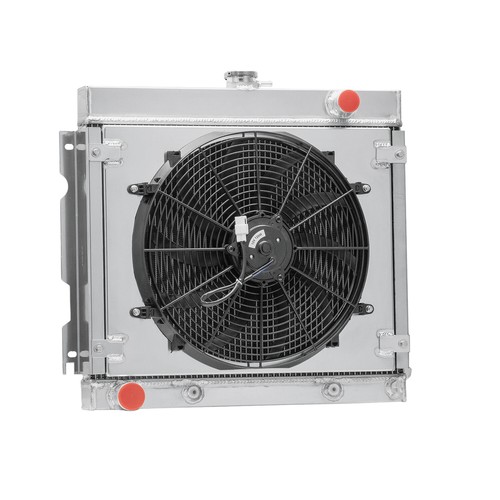 4 Row Radiator Shroud For 70-72 Dodge Dart/ 71-72 Plymouth Duster ...