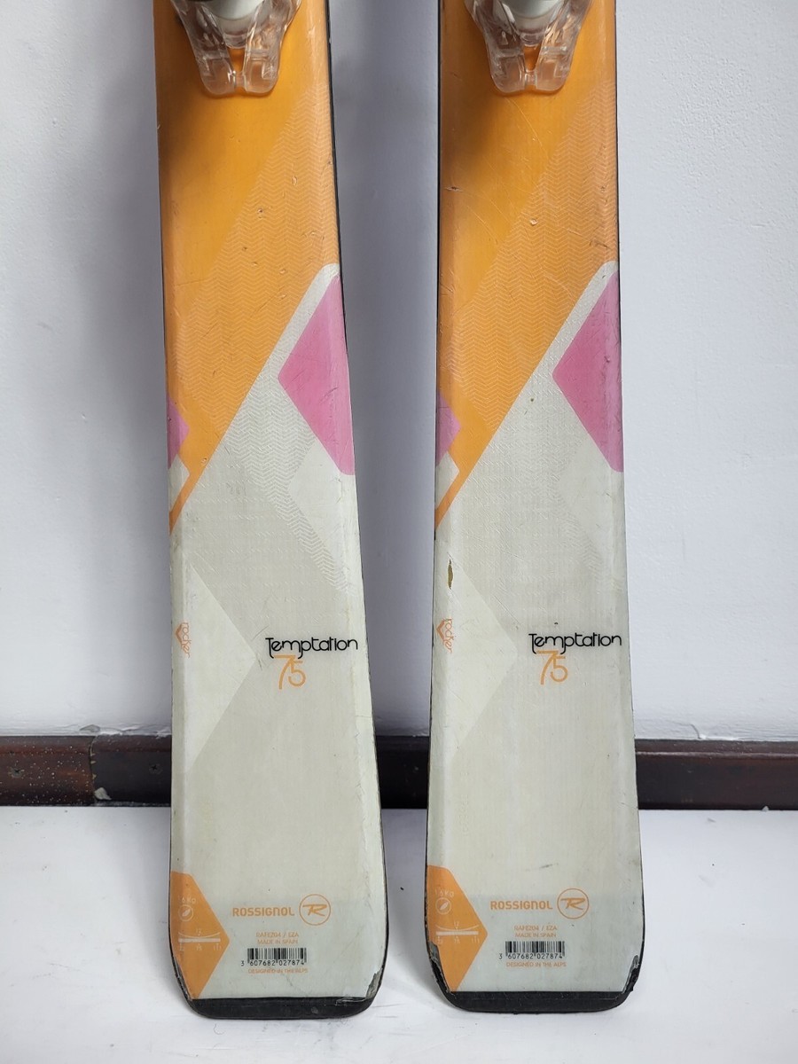 Rossignol Temptation 75 152cm Ski + Look 10 Bindings Winter Rossignol Temptation 75 152cm Ski + Look 10 Bindings Winter