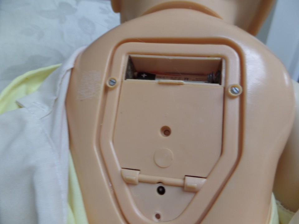 Vtg B.B Baby Doll Cuchi Cuchi Boy Large Life Like Made in Spain Sleepy ...