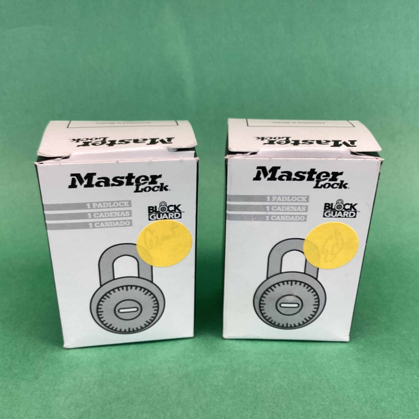 X2- Padlock Master Lock with box & combination insert school gym ...