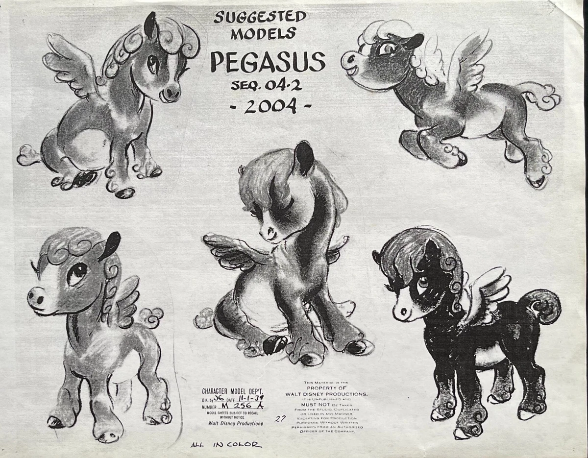 Fantasia Pegasus Tattoo