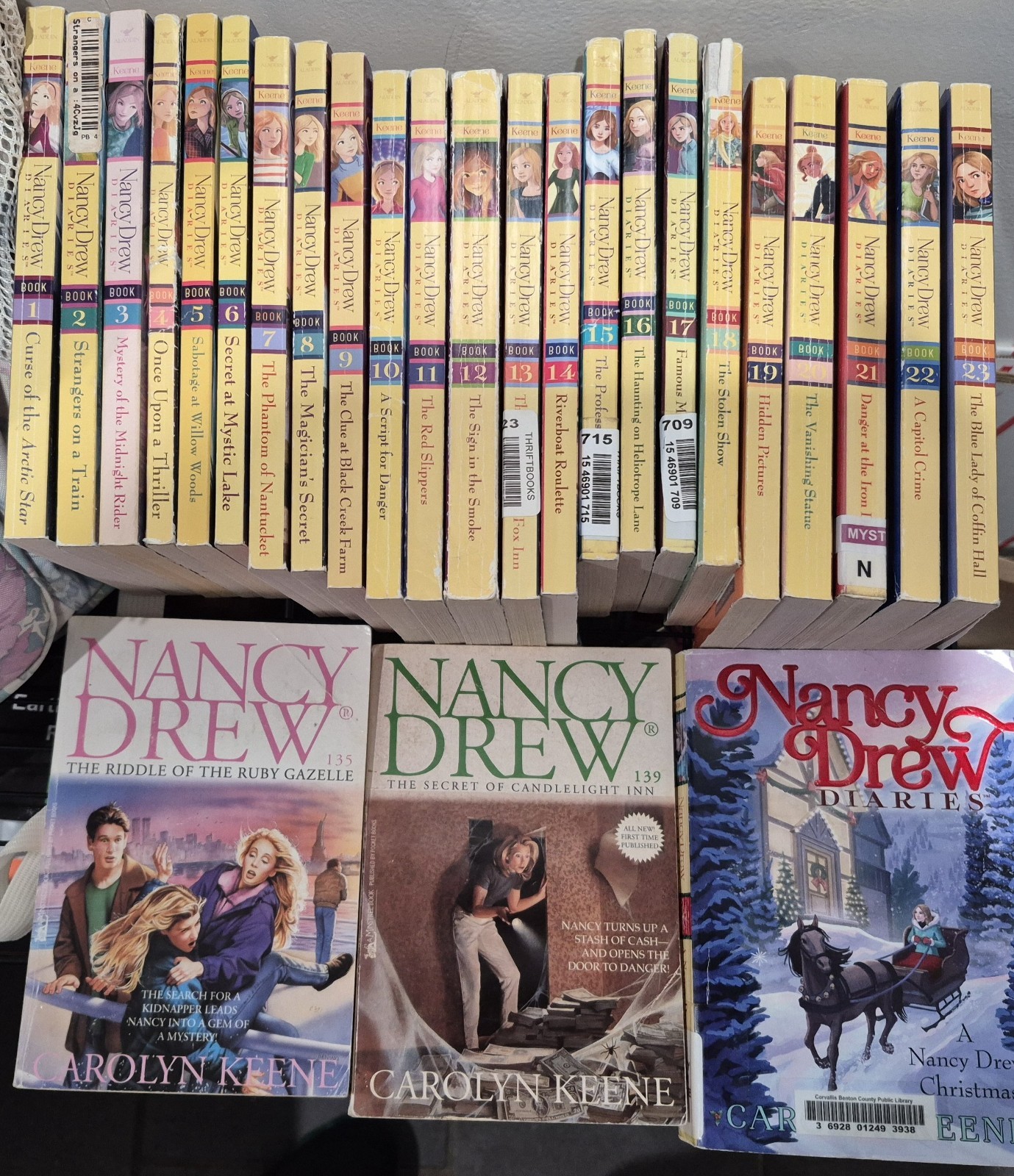 26 Books Lot of Nancy Drew Diaries by Carolyn Keene | eBay