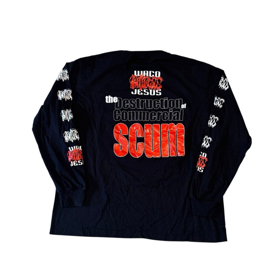 Waco Jesus Feeding On The Desires Of The Sick Long Sleeve Shirt Death ...