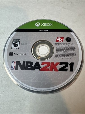 NBA 2K21 (Microsoft Xbox One, 2020) Disc Only TESTED 710425596858| eBay