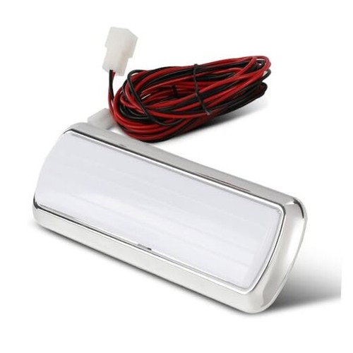 LED Dome Light Chrome Interior Clear Lens Compatible with Chevy GMC ...