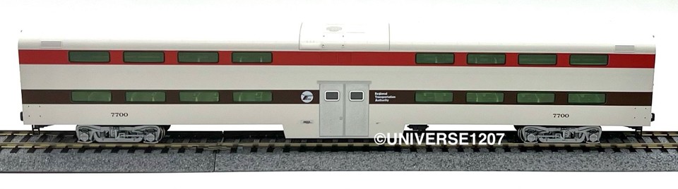 HO Scale Kato 35-6033 Pullman Bi-Level 4-Window Passenger Coach RTA ...