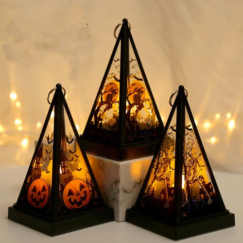 Halloween Light Rave Party LED Lamp Decorations for Home Terror Theme ...