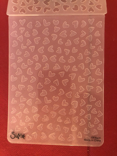 Sizzix by Ellison HEARTS #4 Embossing Folder (A2 Large) | eBay