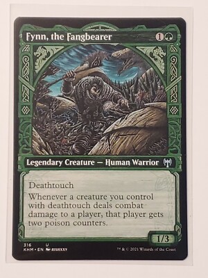 Fynn, the Fangbearer - NM - SHOWCASE - UNCOMMON [Kaldheim] MTG | eBay