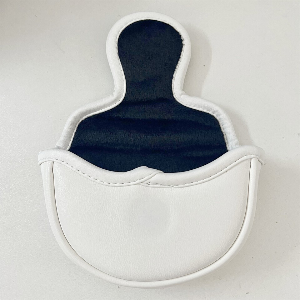 Golf Half Mallet Putter Headcover Magnetic Mid Mallet Putter Cover ...