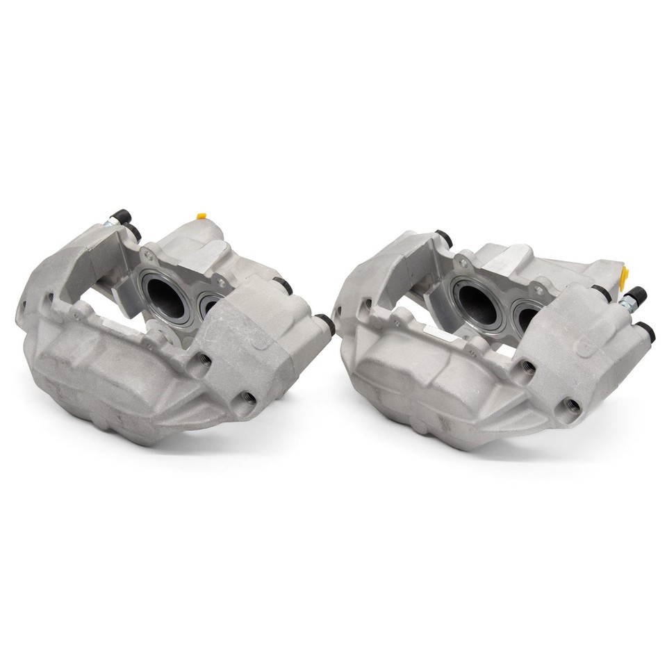 Upgraded ALLOY 4 Pot Brake Calipers & Brake Pad Kit - Princess, Escort ...