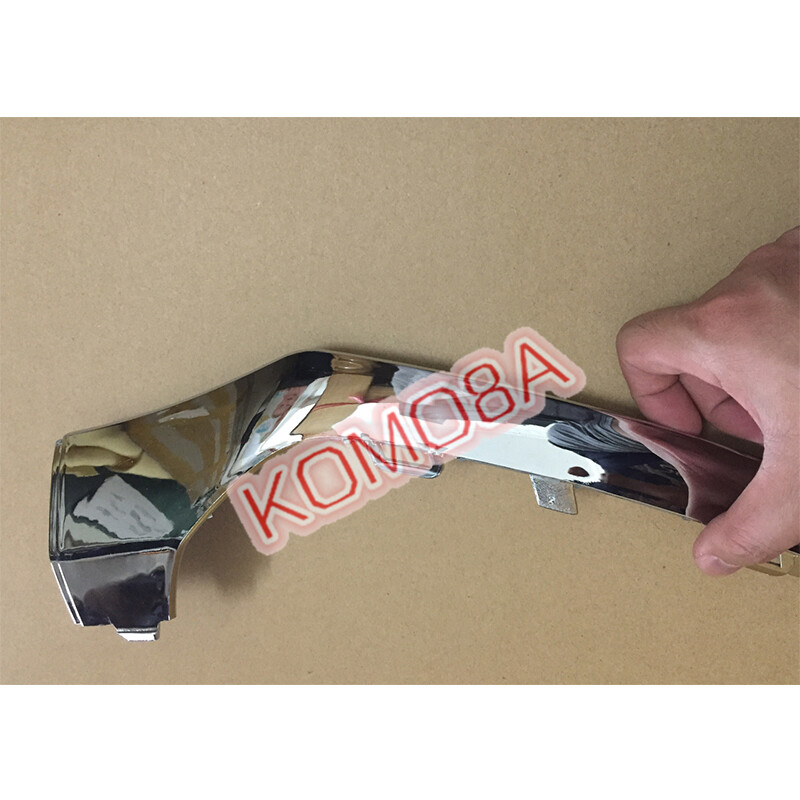 3PCS Front Bumper Chrome Trim Molding for Mercedes W205 C300 C350 C200 ...